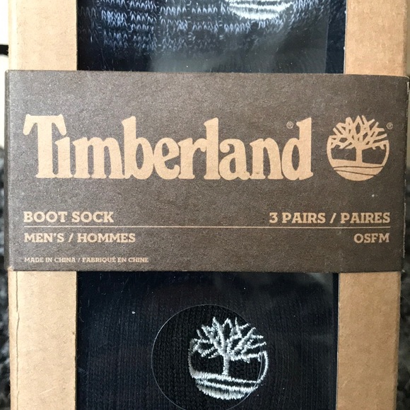 Timberland | Underwear & Socks | Mens Timberland Boot Socks 3 Pairs ...